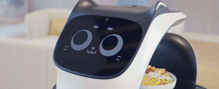 Your cat waiter robot is ready - S I L O U A N